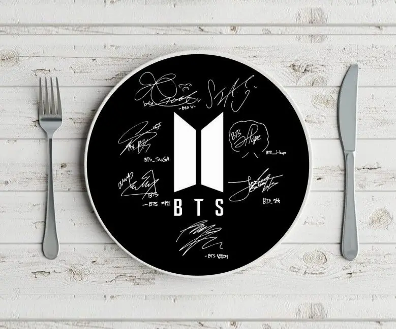Plate Bts, Bts No. 1 - Dinner Plates - AliExpress