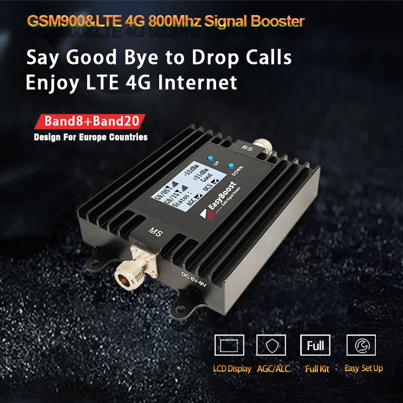 800mhz Signal Booster | Lte B8 Signal Booster | B20 Signal Booster ...