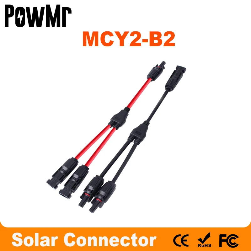 A Pair Of 20a Waterproof Solar Panel Solar Connector Ip67 4mm Solar ...