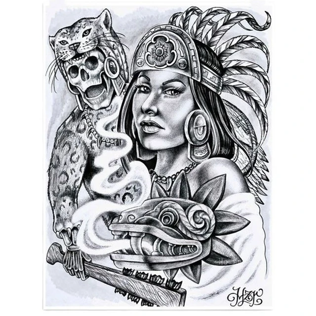 Aztec Queen Art