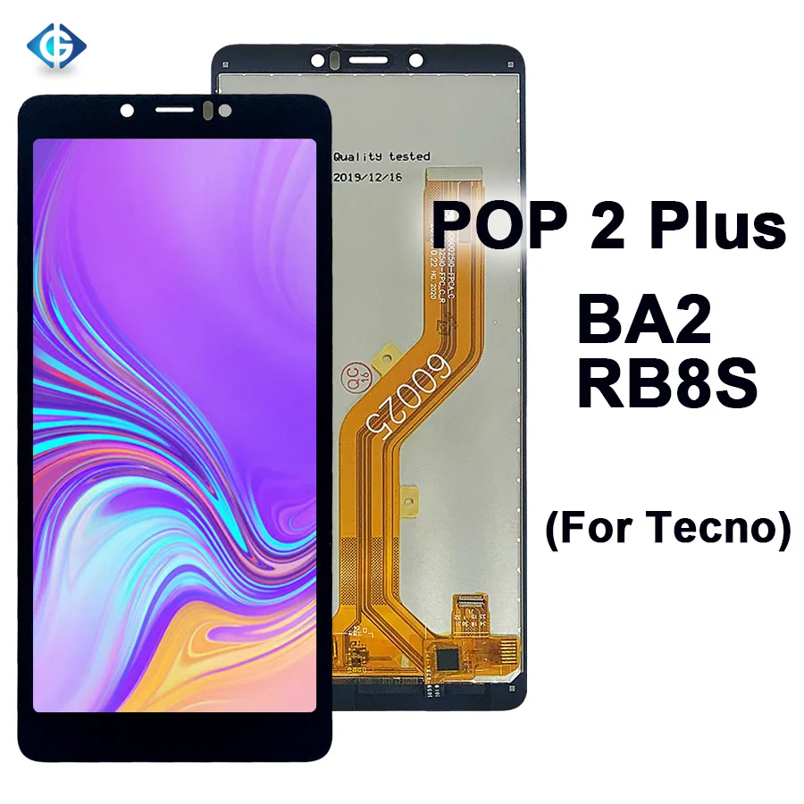 محول رقمي كامل 100% بوصة تم اختباره 6.0 بوصة لهاتف Tecno Pop 2 Plus BA2 ...
