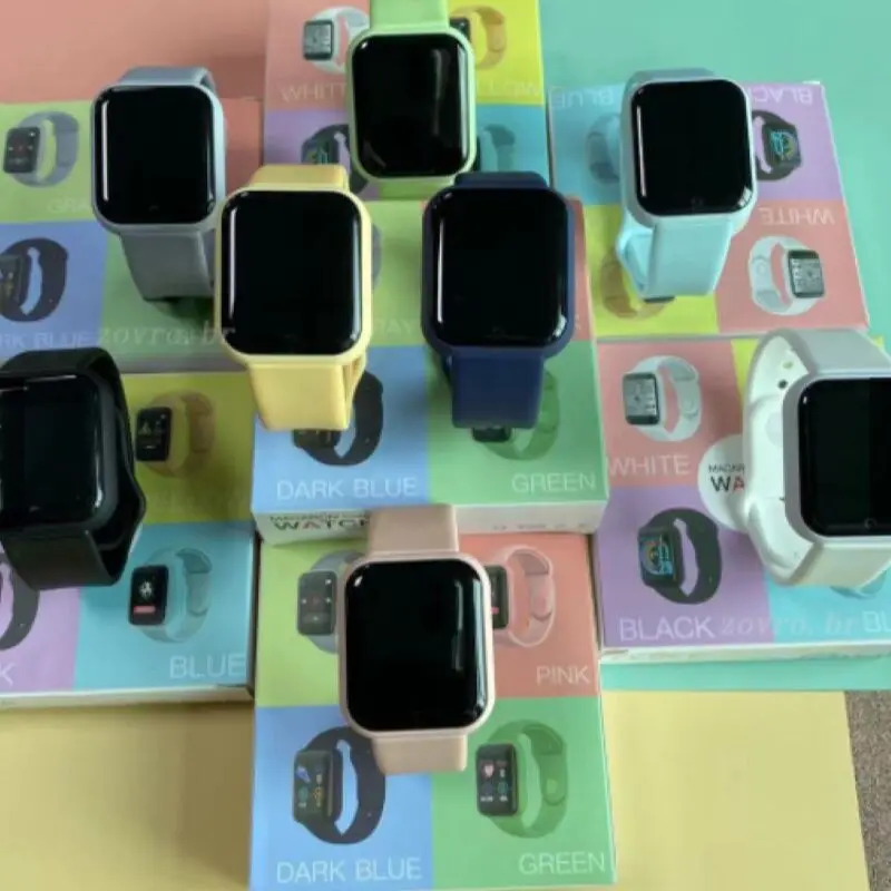 Smartwatch Relógio Inteligente Y68 D20 Macaron