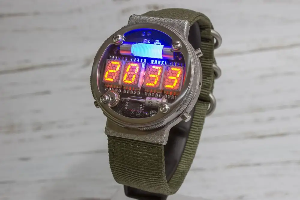 METROwatches METRO WATCH 손목 시계 metro2033 handmade gasdischarge 최고의 품질 ...