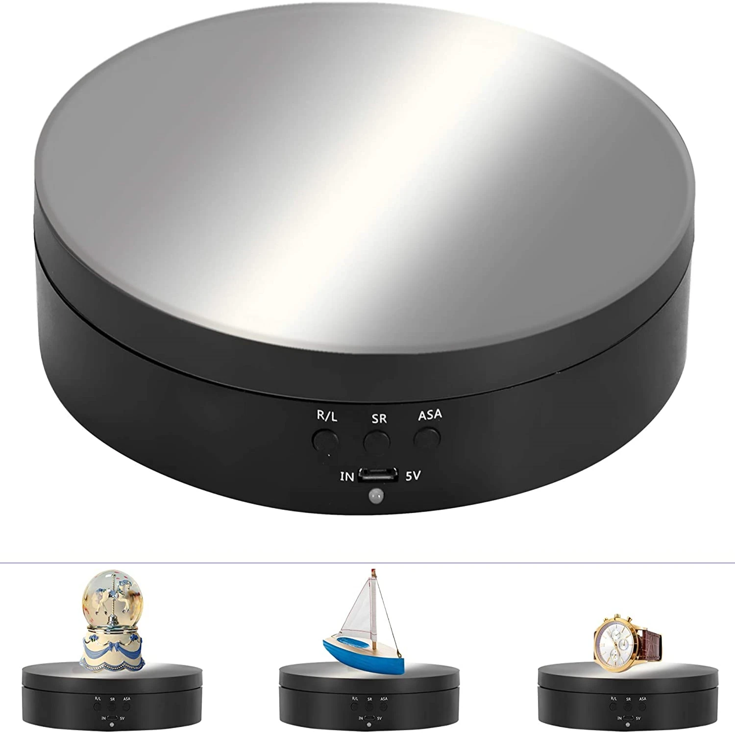 360-Degree-Electric-Rotating-Turntable-Stand-for-Photography-Automatic ...