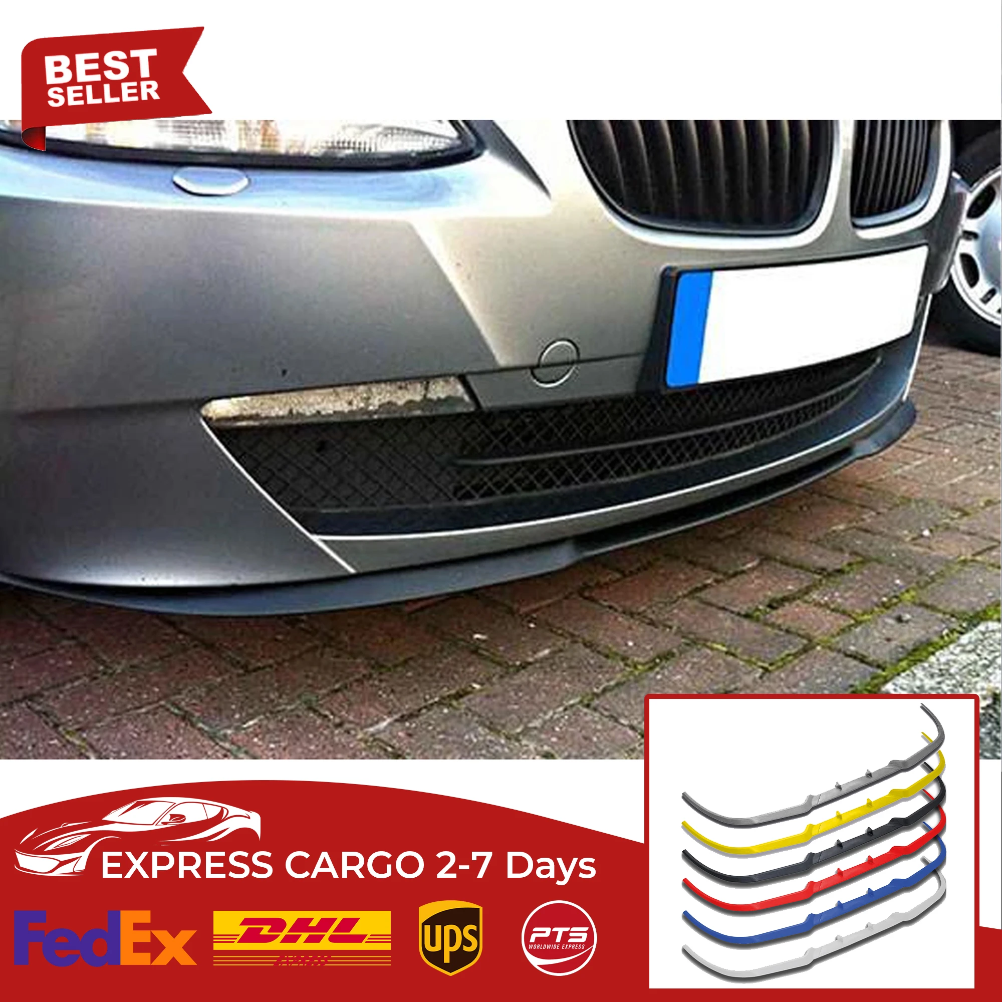 For BMW Z4 E85 E86 Roadster CUPRA R FRONT SPOILER BUMPER LIP Euro ...