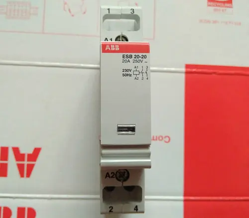 Modular Contactor Abb Esb-20-20n (20a Ac1) 220 V Ac/dc. - Contactors ...