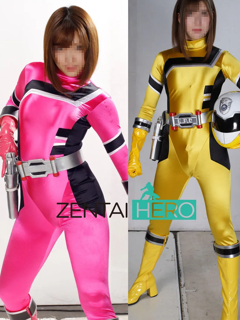 Sexy Yellow Power Ranger Costume