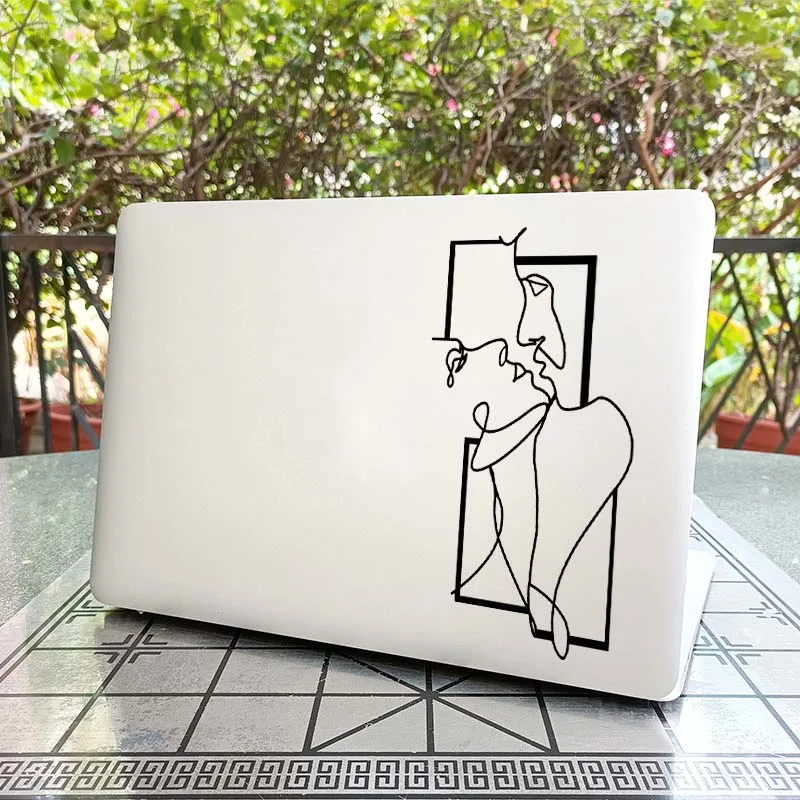 Abstract Painting Art Laptop Sticker For Macbook Adesivo Pro 14 16 Air ...