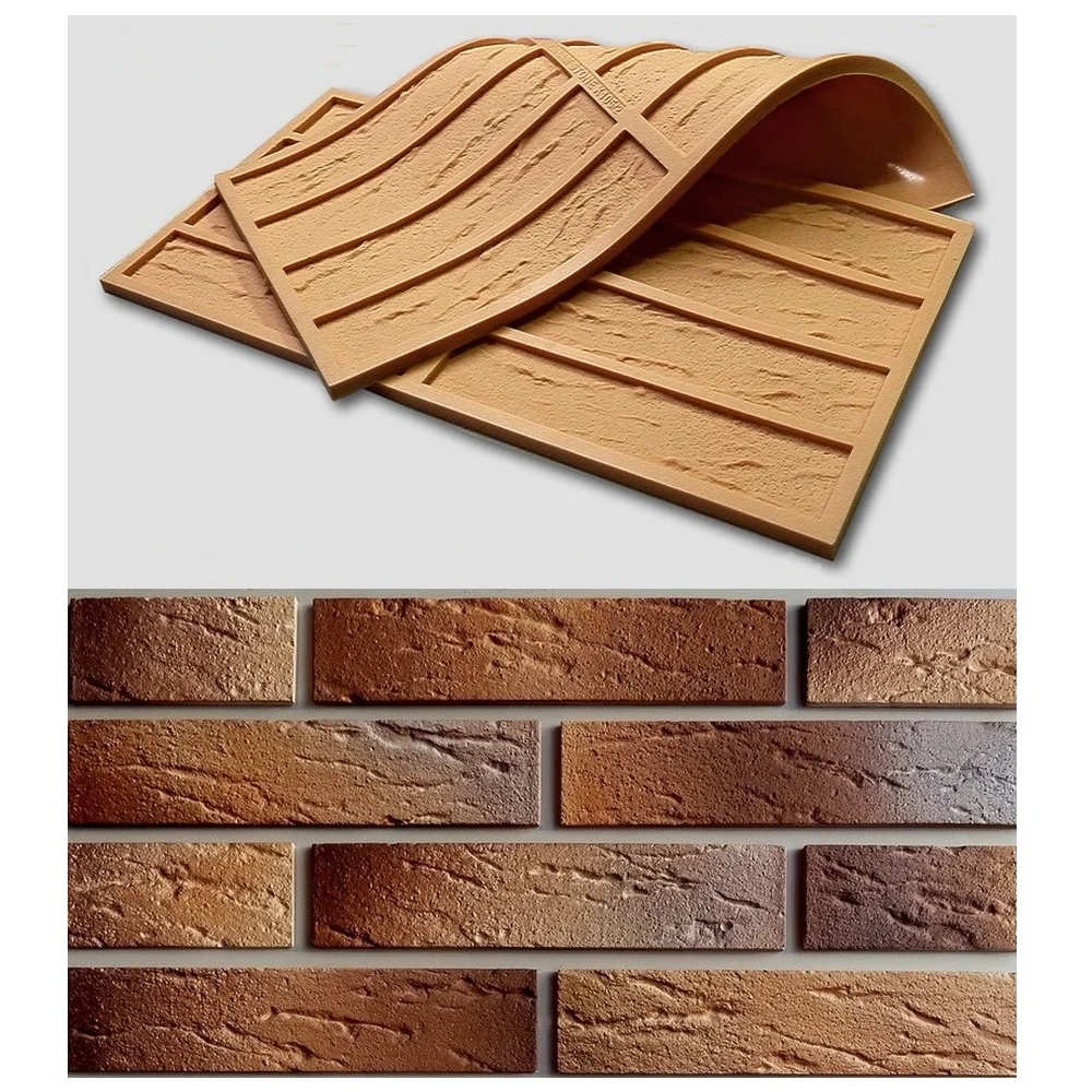 DAY-German-brick-silicone-mold-for-gypsum-molding-with-your-own-hands ...