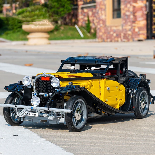 MOULD KING High-Tech RC Super Racing Car Building Blocks MOC Bugattied ...