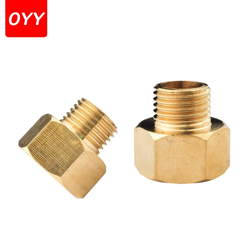 1PCS Male to Female Thread Brass Pipe Connectors Brass Coupler Adapter ...