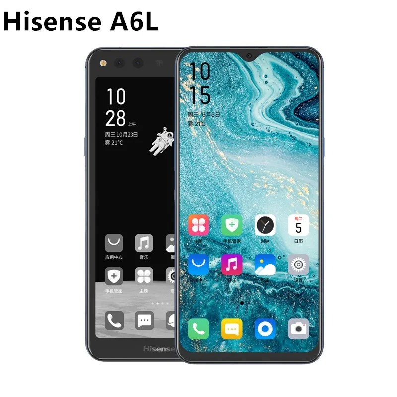 Hisense A6l Cell Phone Snapdragon 660 Android 9.0 6.63" Amoled+5.84 ...