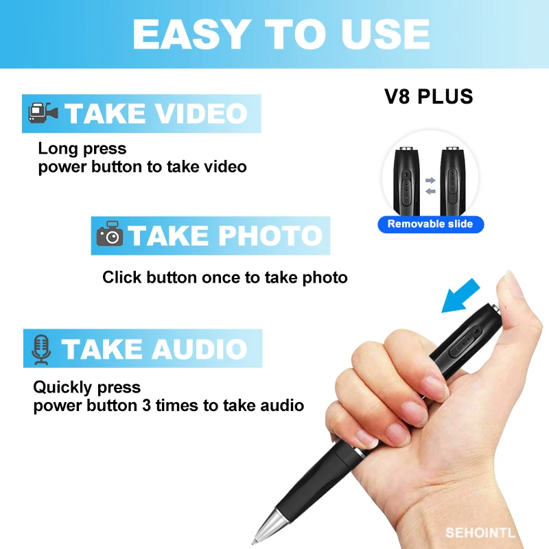 Wireless Spy Camera Pen