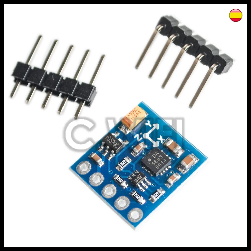 Module digital compass GY 271 Arduino Compas magnetometer HMC5883L 5883 ...