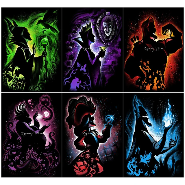 Disney Female Villains Wallpaper
