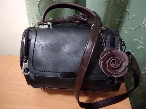 Women's Shoulder Handbag Rose Petal Flower Ladies Crossbody Bag (TWH29)