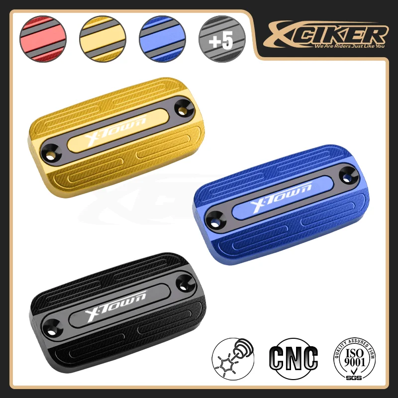 KYMCO-XTown-300i-250i-CT125-CT300-Front-Brake-Fluid-Reservoir-Cover-CNC ...