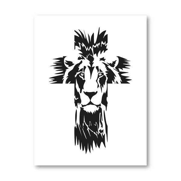 Lion Of Judah Black And White