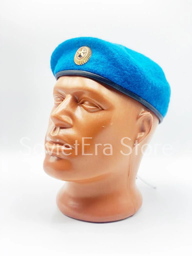 Beret Vdv Exército Russo, Azul Boina Vdv. Original Russo Exército Boné Chapéu Vdv Russo Tropas ...