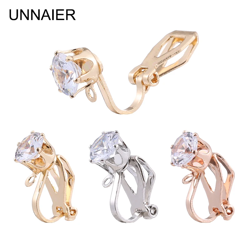 2-10pcs-Triangular-Ear-Clip-Female-Invisible-Painless-Diamond-Ear-Clip ...
