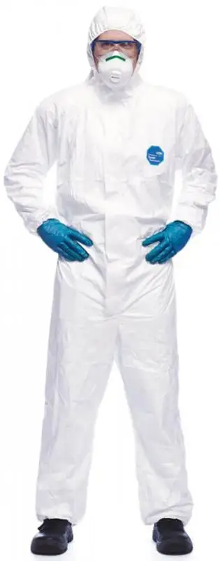 Coverall disposable protective Tyvek classic Xpert cat. III (white ...