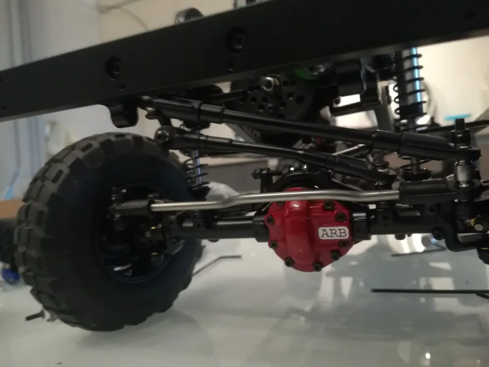 1/10 FULL METAL RC ROCK CRAWLER CAR Defender D110 Chassis RC4WD ...