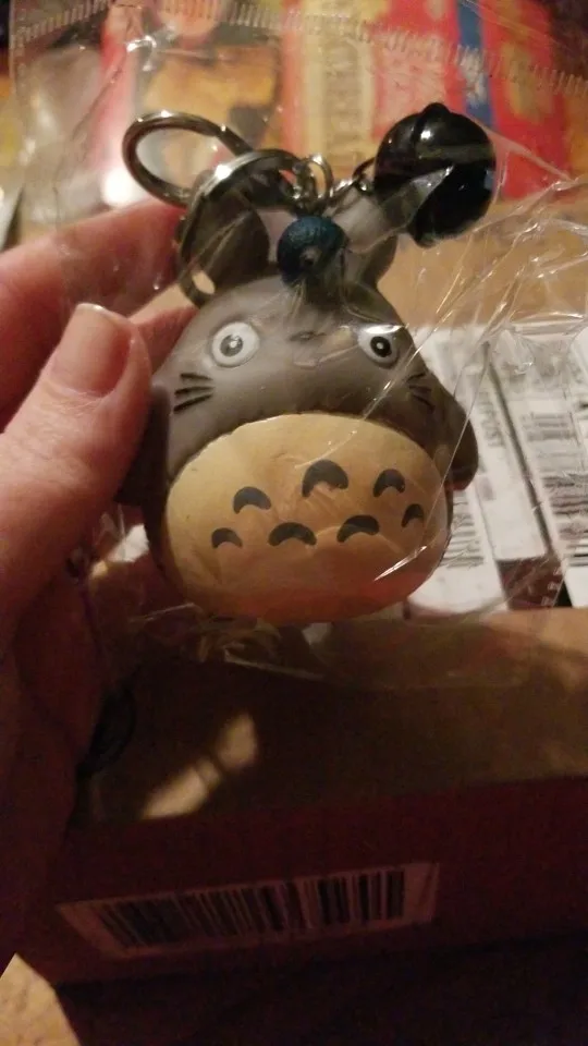 Totoro Kitten Cat Anime Kawaii Keychain - KawaiiMerch.com