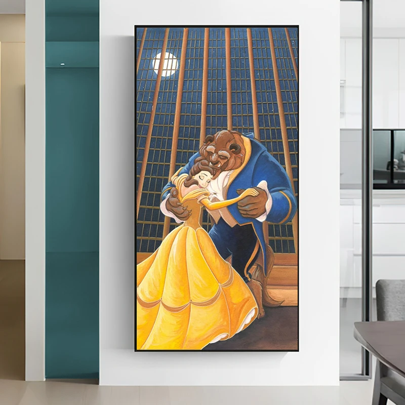 Disney Beauty And The Beast Art