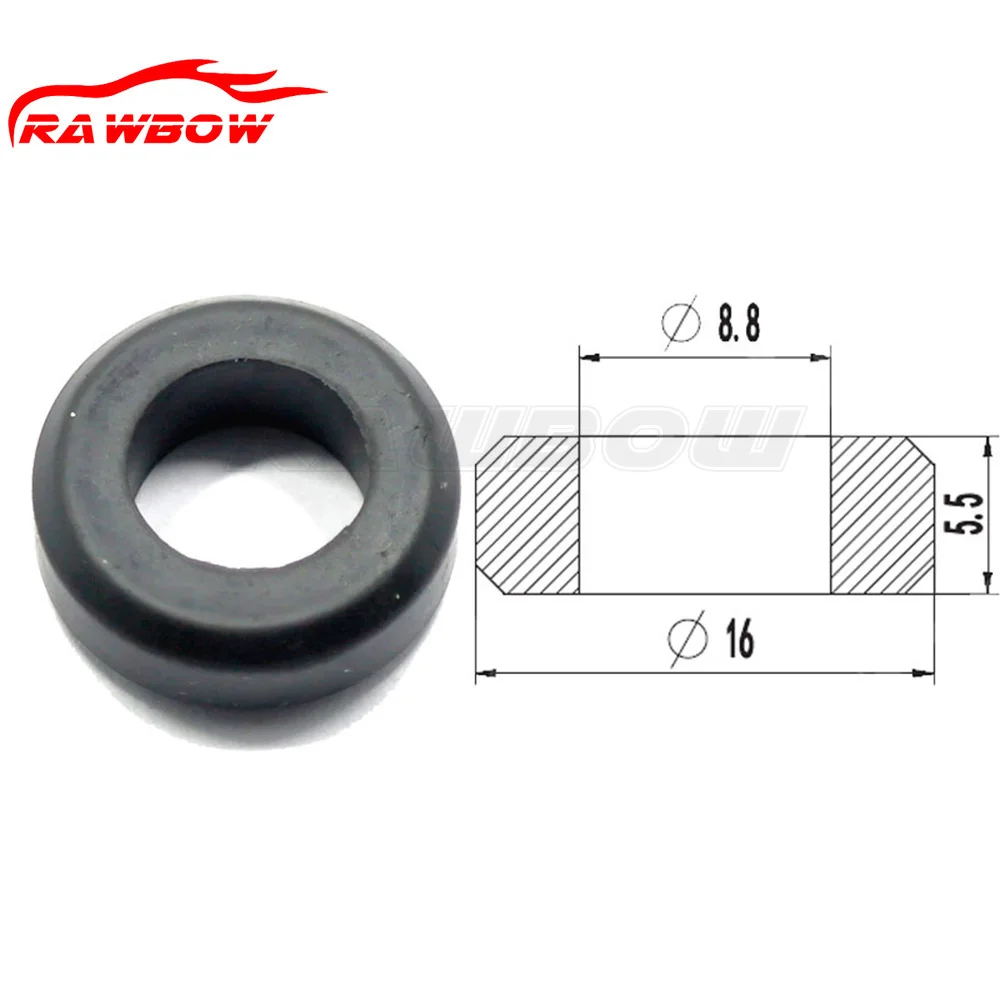 500PCS Size 16 * 8.8 * 5.5mm Fuel Injector Rubber For Car|Fuel Inject ...