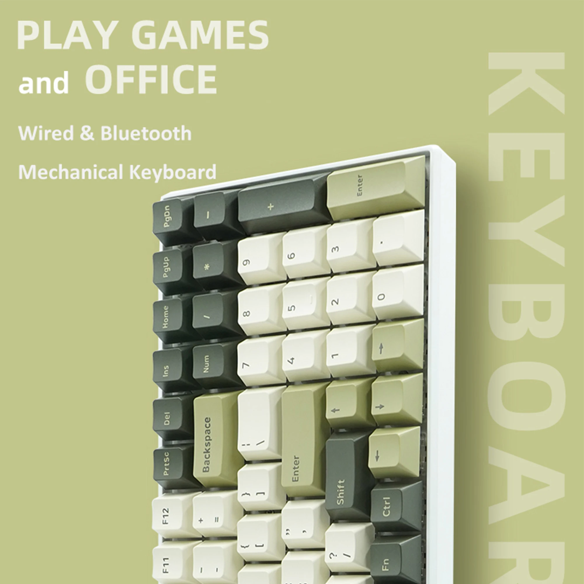 Wired-Bluetooth-Compatible-Mechanical-Keyboard-Kit-Hot-Swap-Scoket ...