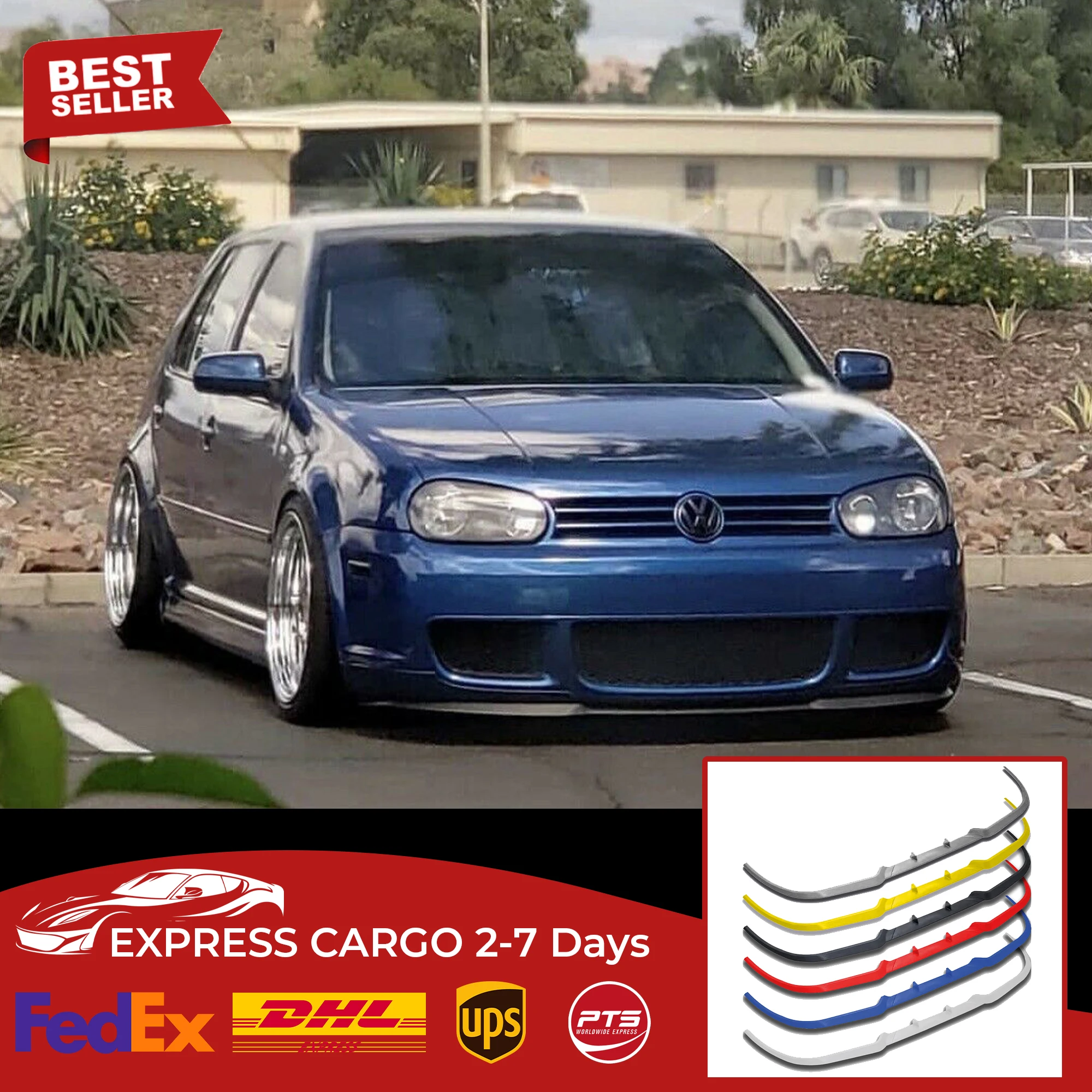 For-Golf-4-R32-Golf4-IV-CUPRA-R-FRONT-SPOILER-BUMPER-LIP-Euro-Spoiler ...