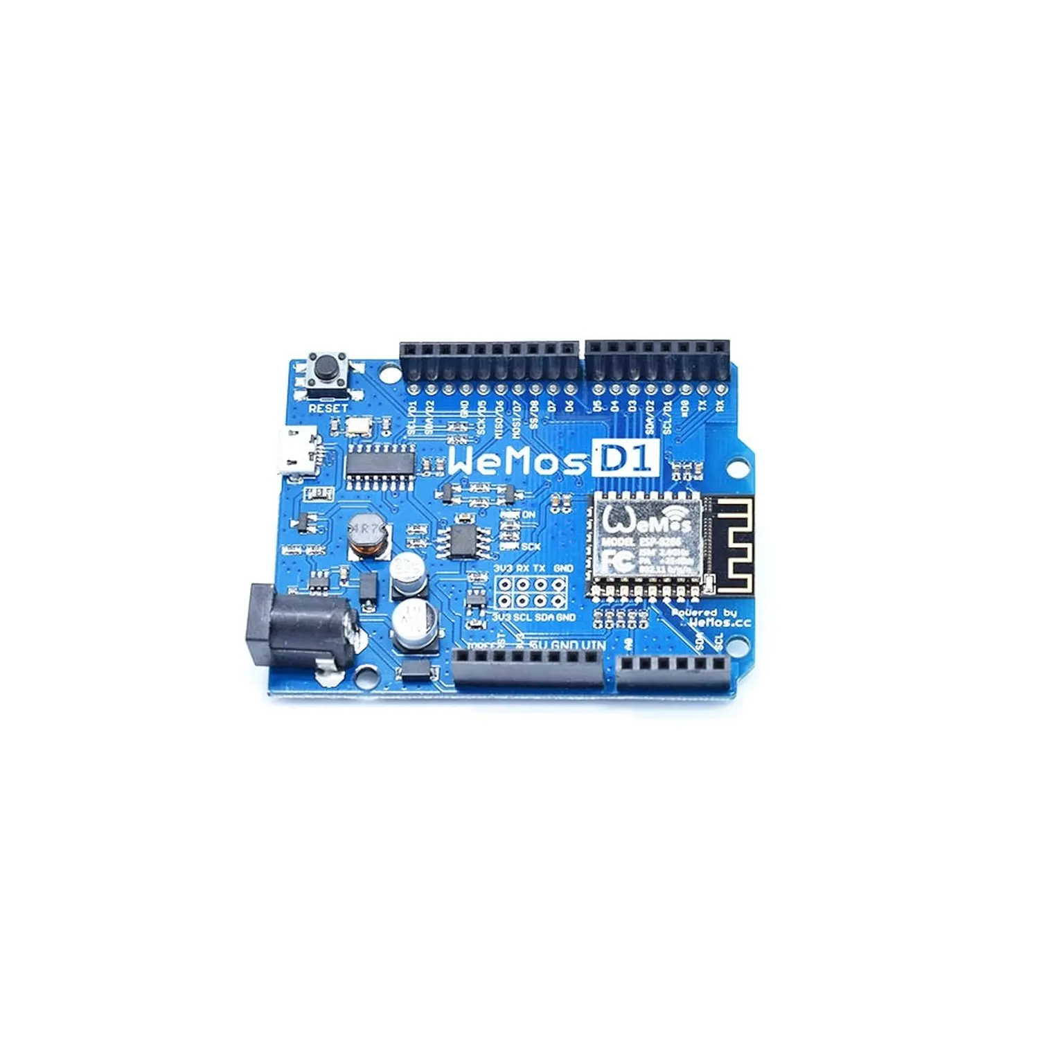 WeMos D1 R2 WiFi ESP8266 Development Board Compatible Arduino UNO ...