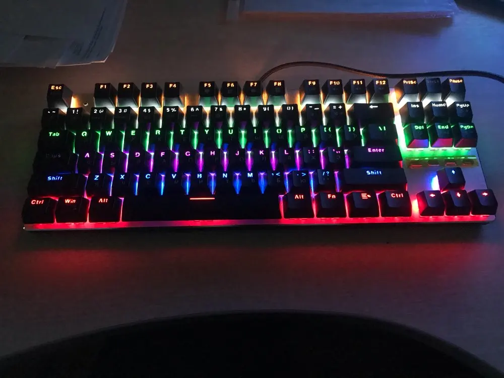 Backlight Gaming Mechanical Keyboard | Gamer Fuss