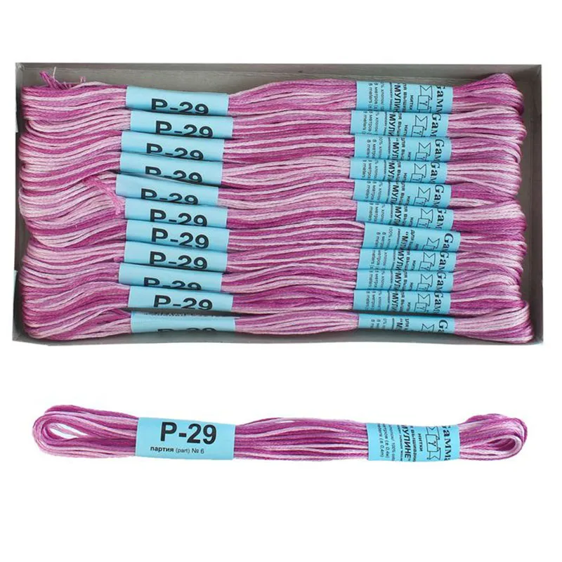 Threads-for-embroidery-gamma-mulina-melange-cotton-embroidery-kit ...