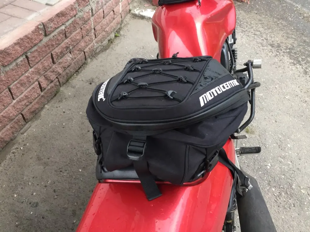 Motorcycle Tail Bag Waterproof Bag - Life Changing Products