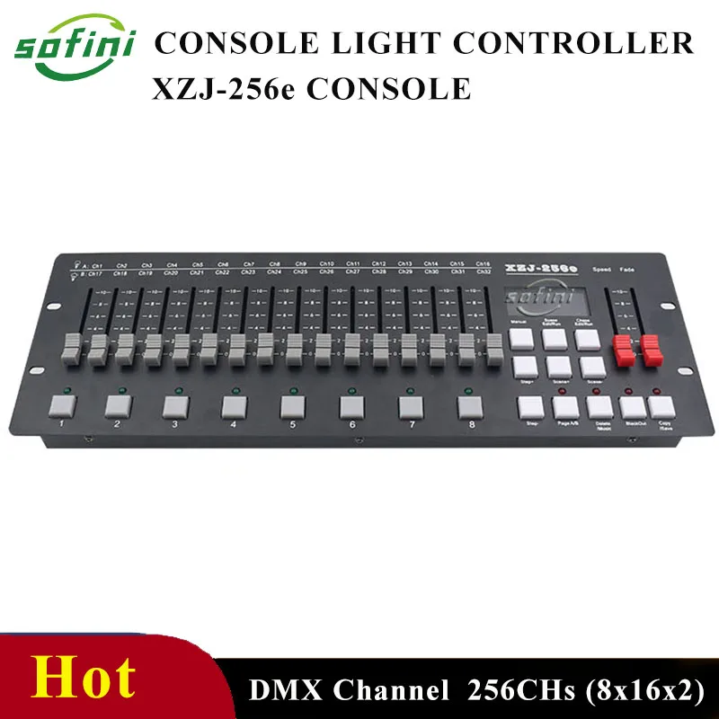 DMX-Controller-256-E-Channel-8-Programs-99-Steps16-Putter-Stage-Dimmer ...