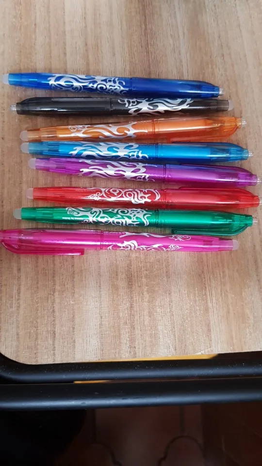 Rub Out Pens Friction Ballpen (8 Pcs) - Life Changing Products