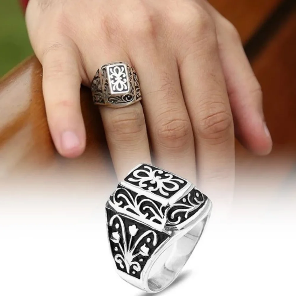 925K-Real-Sterling-Silver-Polat-Alemdar-Ring-Turkish-Tv-Series-Kurtlar ...