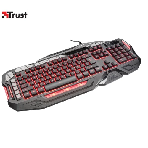 Игровая клавиатура 21201 Trust GXT 285 Advanced 8 доп клавиш 5 макросов ...