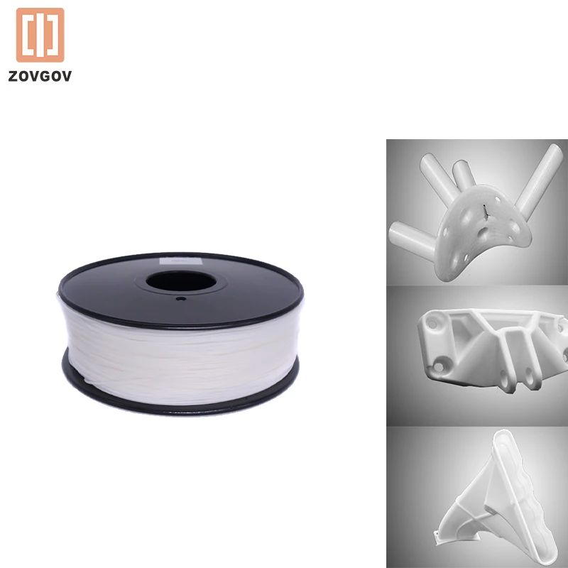 Premium PA Nylon filament 1.75mm 1KG/2.2LB ZOVGOV High Tensile Strength ...