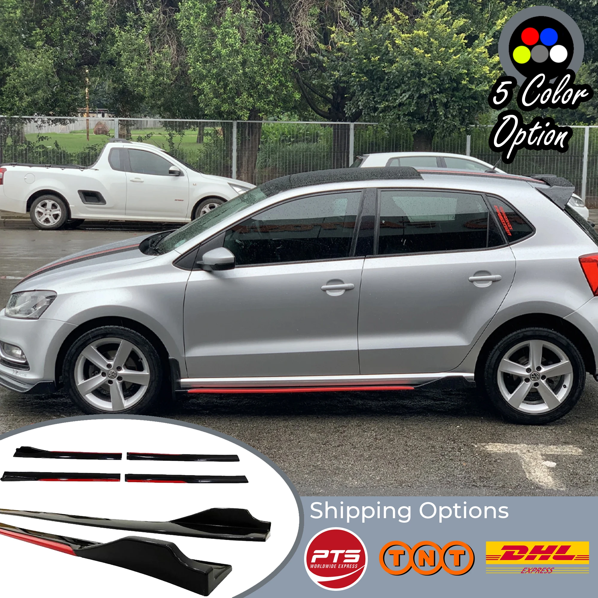 For Volkswagen Vw Polo Until 2020 5 6 6r All Model 4 Pcs Sill Side ...