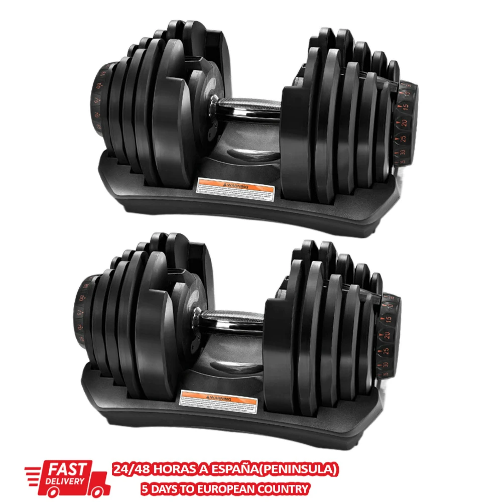 Haltere Ajustável FÁCIL, DE 5 A 40KG, 2 UNIDADES, COM CENTRO ERGONÔMICO ...