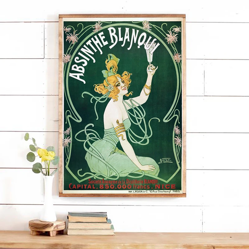 Absinthe Poster Art Nouveau