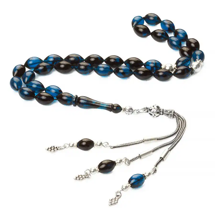 Barley Cut Bakalite Rosary With Grape Style Tassel Stylish Design That barley-cut-bakalite-rosary-with-grape-style-tassel-stylish-design-that