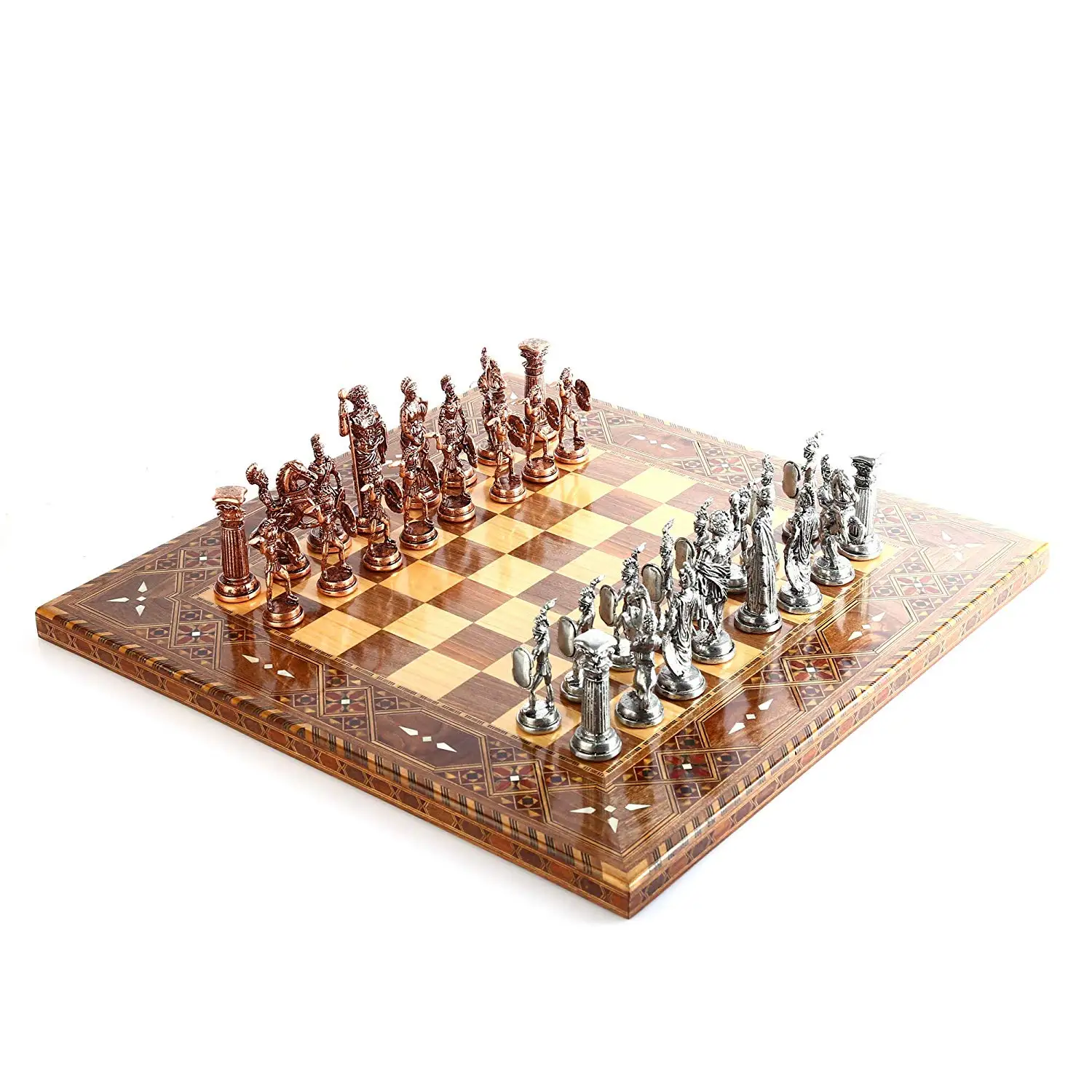 Fancy Chess Board With Pieces