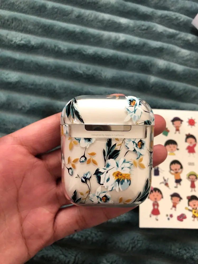 Watercolor Floral Apple Airpods Case - Vogueen