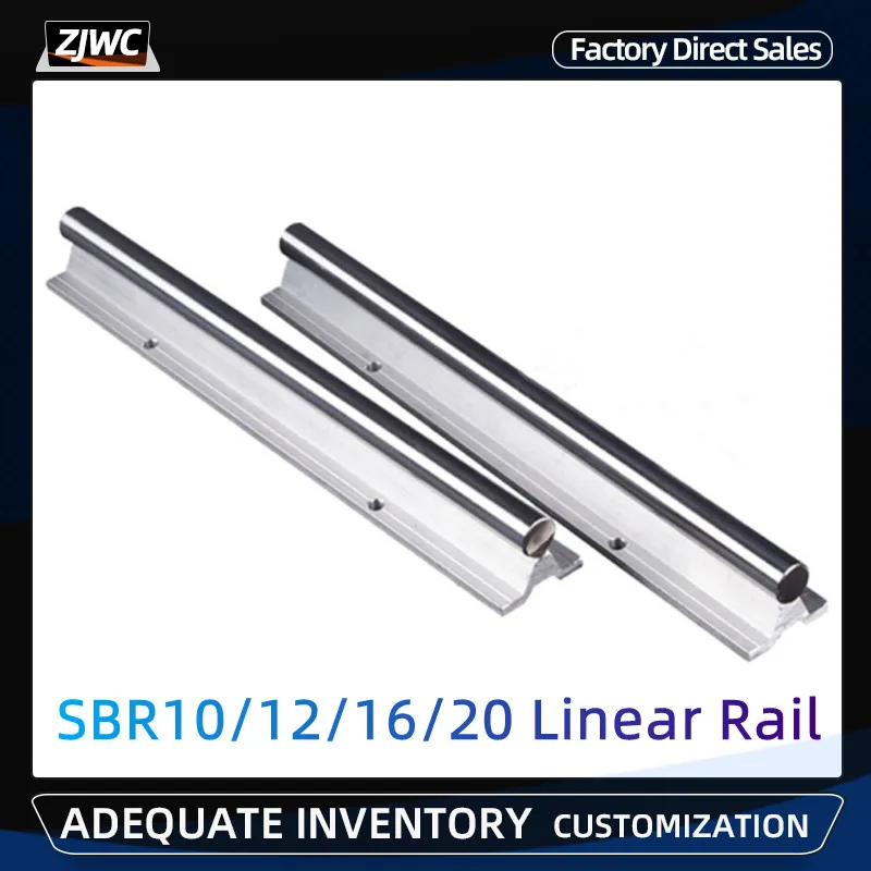 1pc-2pcs-linear-support-rail-SBR10-SBR12-SBR20-SBR16-guide-rail-with ...