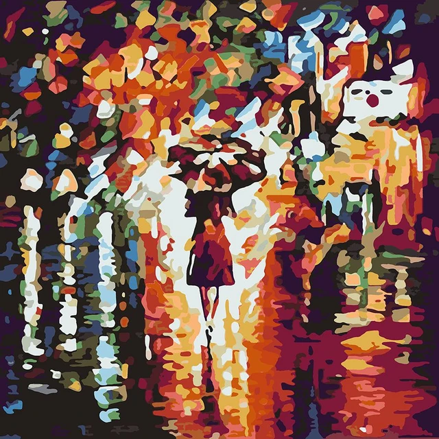 Leonid Afremov Rain Princess