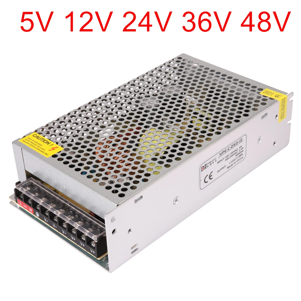5V 12V 24V 36 V 48V 전원 공급 장치 SMPS 5 12 24 36 V AC DC 220V 5V 12V 24V 36 V 48V 5A 10A 20A 30A 40A ...