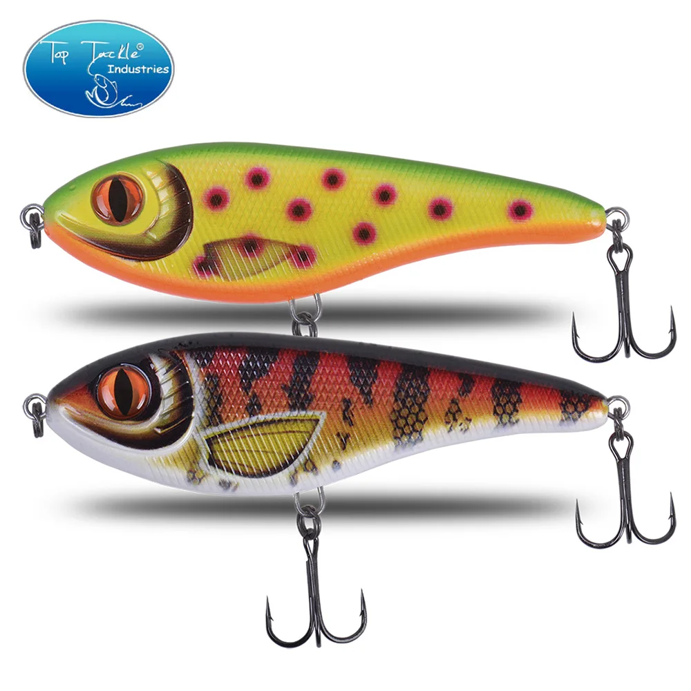 CF lure Slow Sinking Jerkbait 68mm-9g 78mm-15g 90mm-21g 105mm-30g Musky ...
